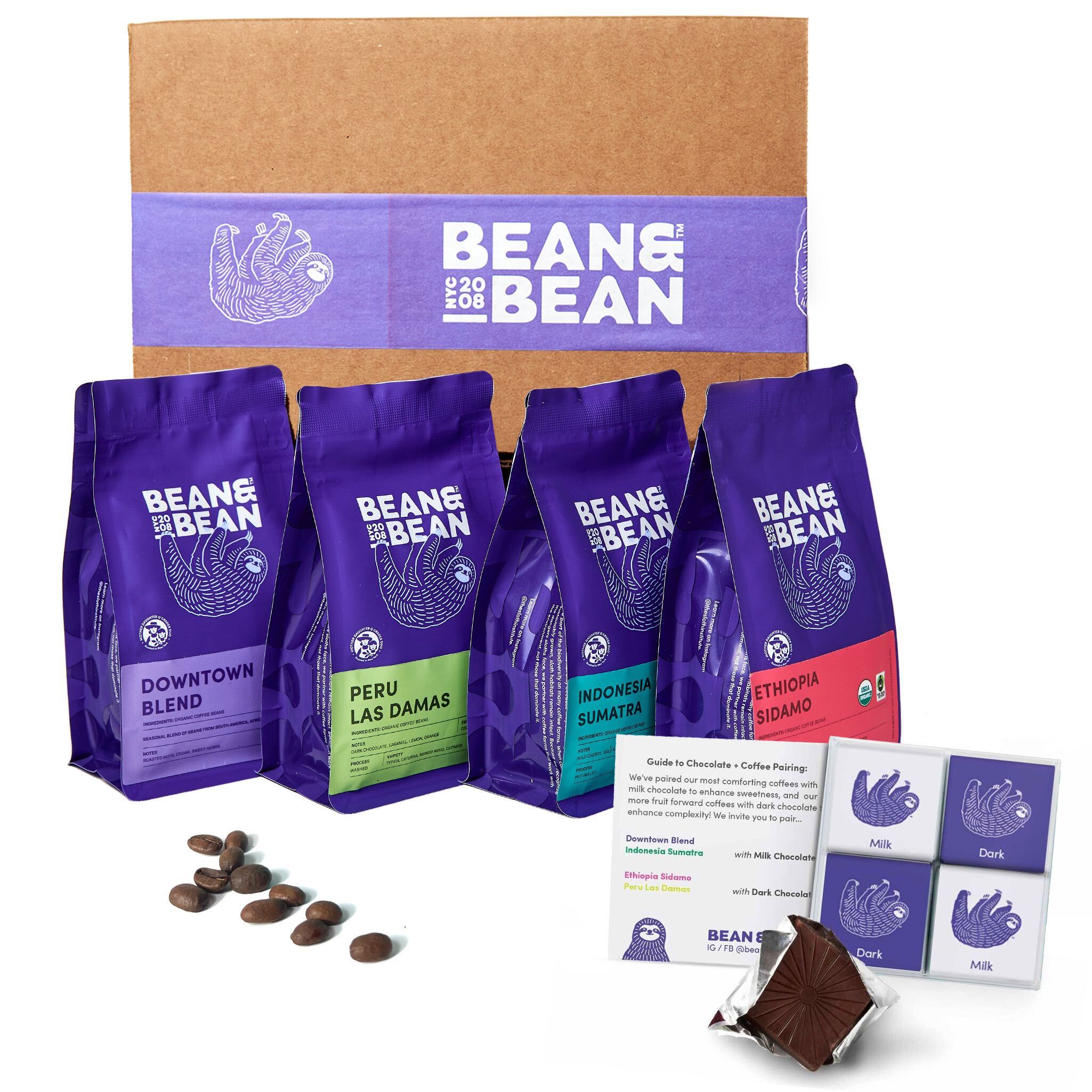 Around The World Coffee Sampler Gift Box – Bean & Bean Coffee Roasters